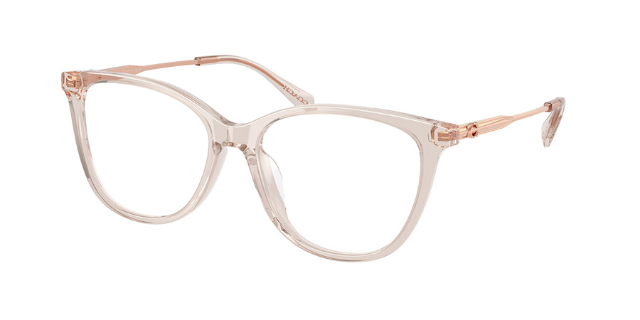 Coach HC6297D Asian Fit 5887 橢圓形 Transparent Khaki 眼鏡 | SmartBuyGlasses 香港